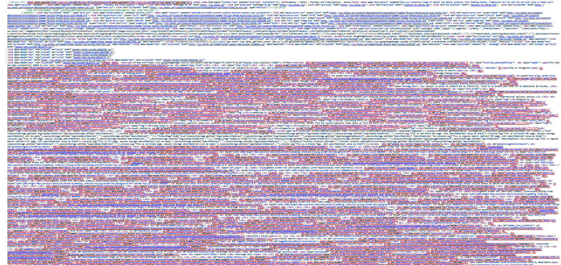 Firefox hated this HTML